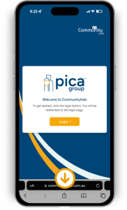 CommunityHub login guide | PICA Group