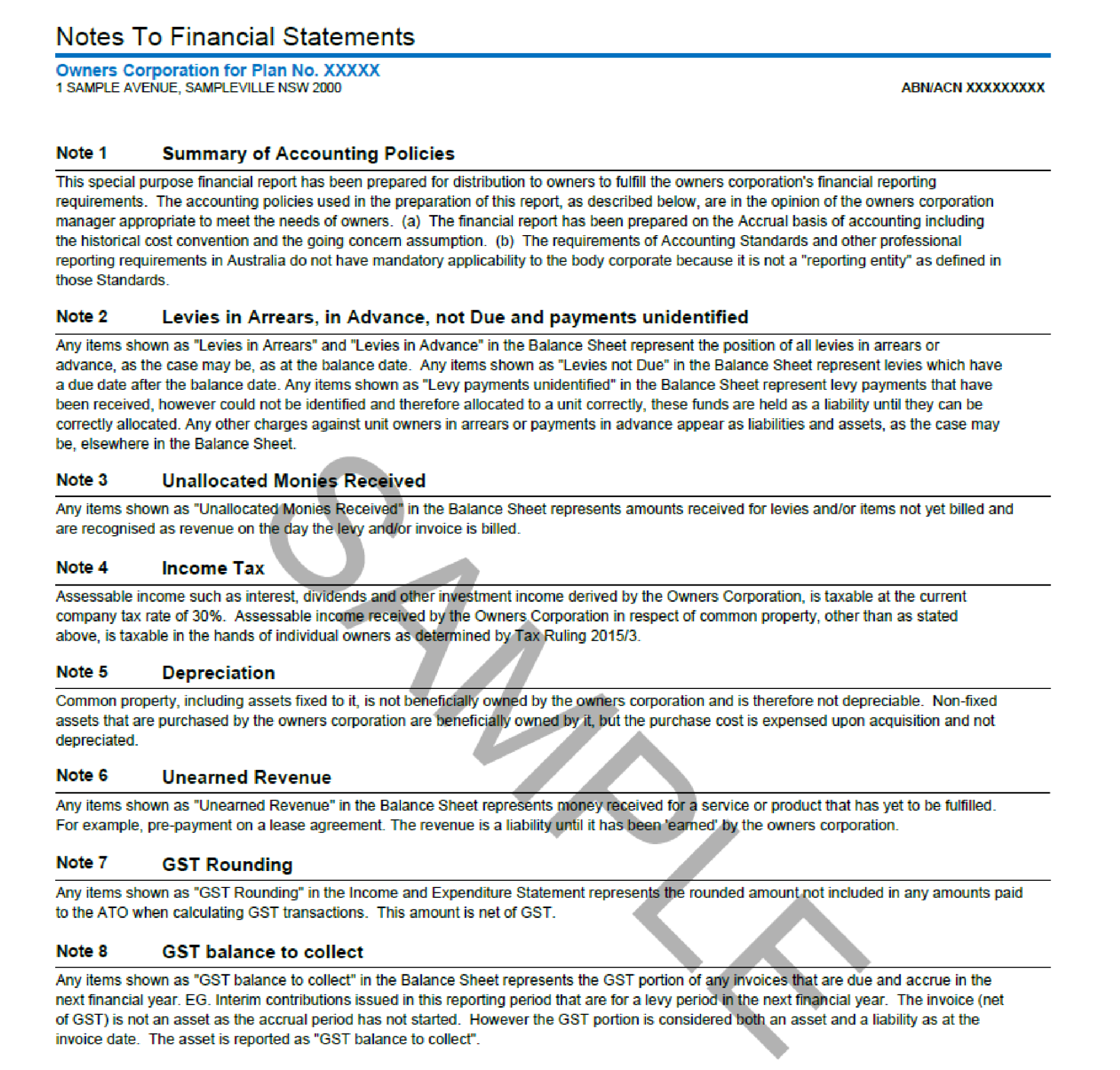 Understanding your strata financial reports | PICA Group